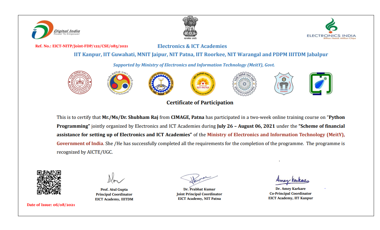 Shubham Raj Portfolio